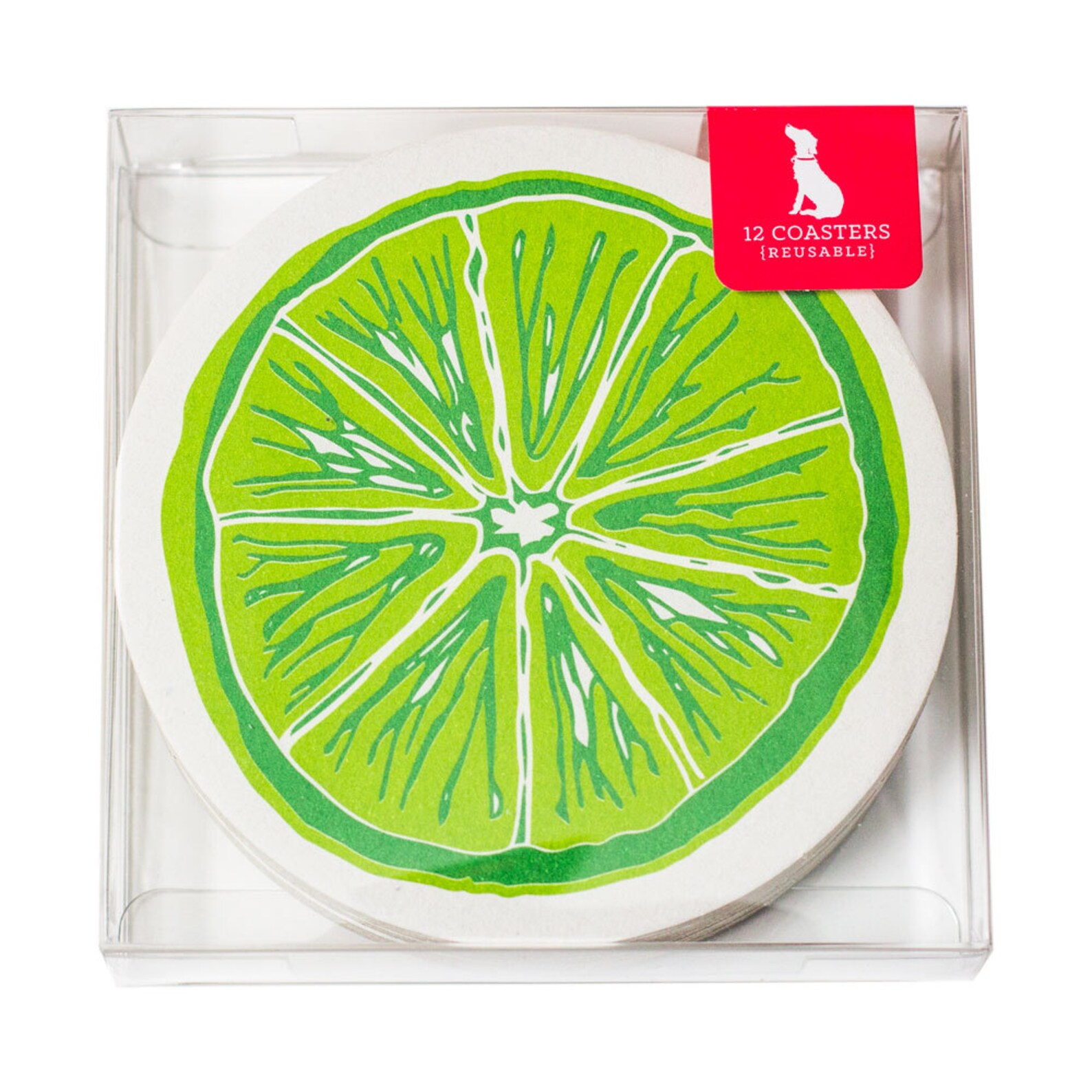 Slice of Lime Coaster Set, Lime Coaster, Lime Slice, Margarita Costers ...