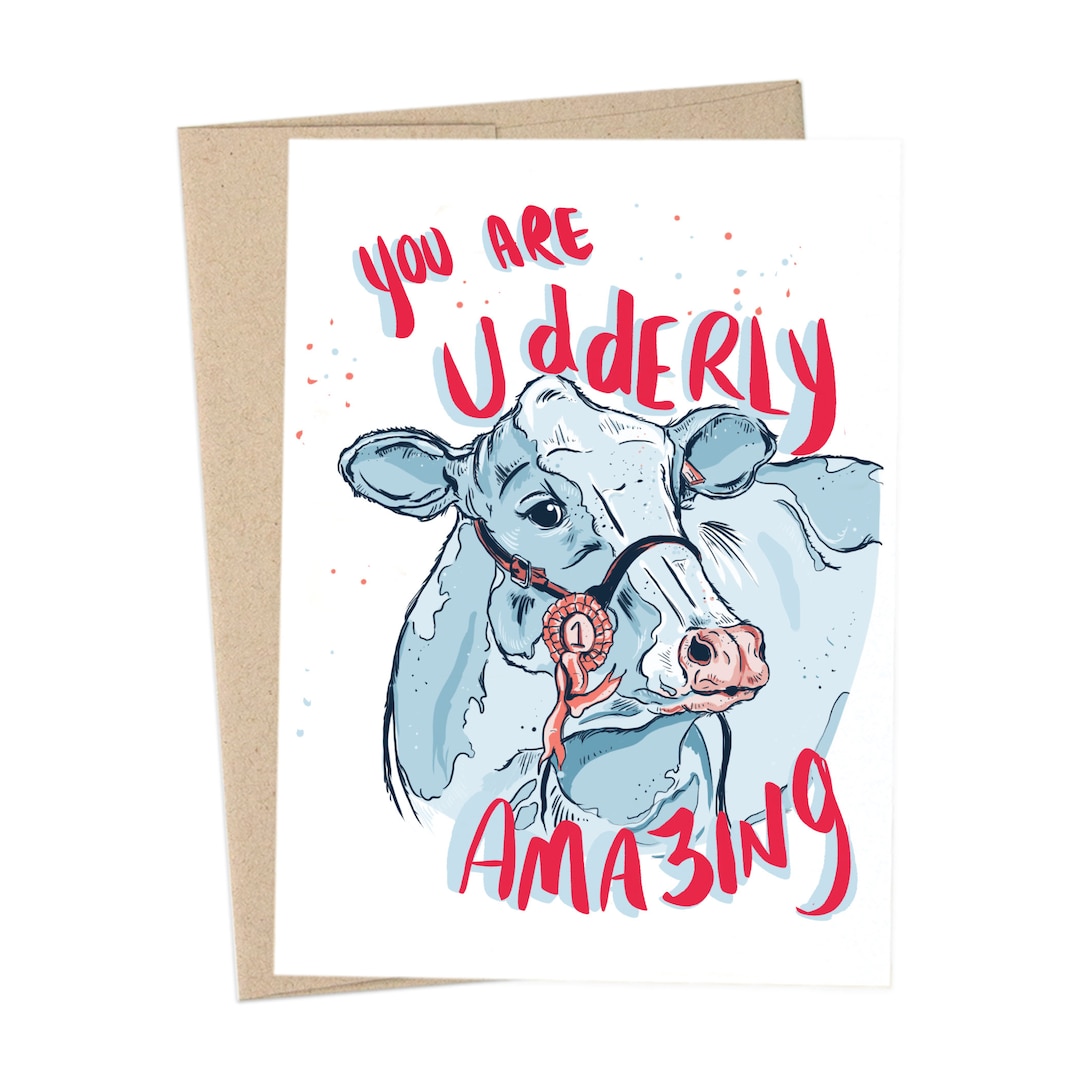 Udderly Cow Congrats, Way to Go, Congrats, Awards, 1st Place, State ...