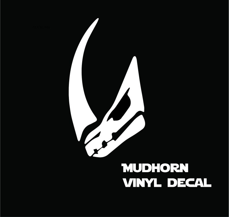 Mud Horn Mudhorn Signet Industrial, Exterior Grade Extra Large Vinyl ...