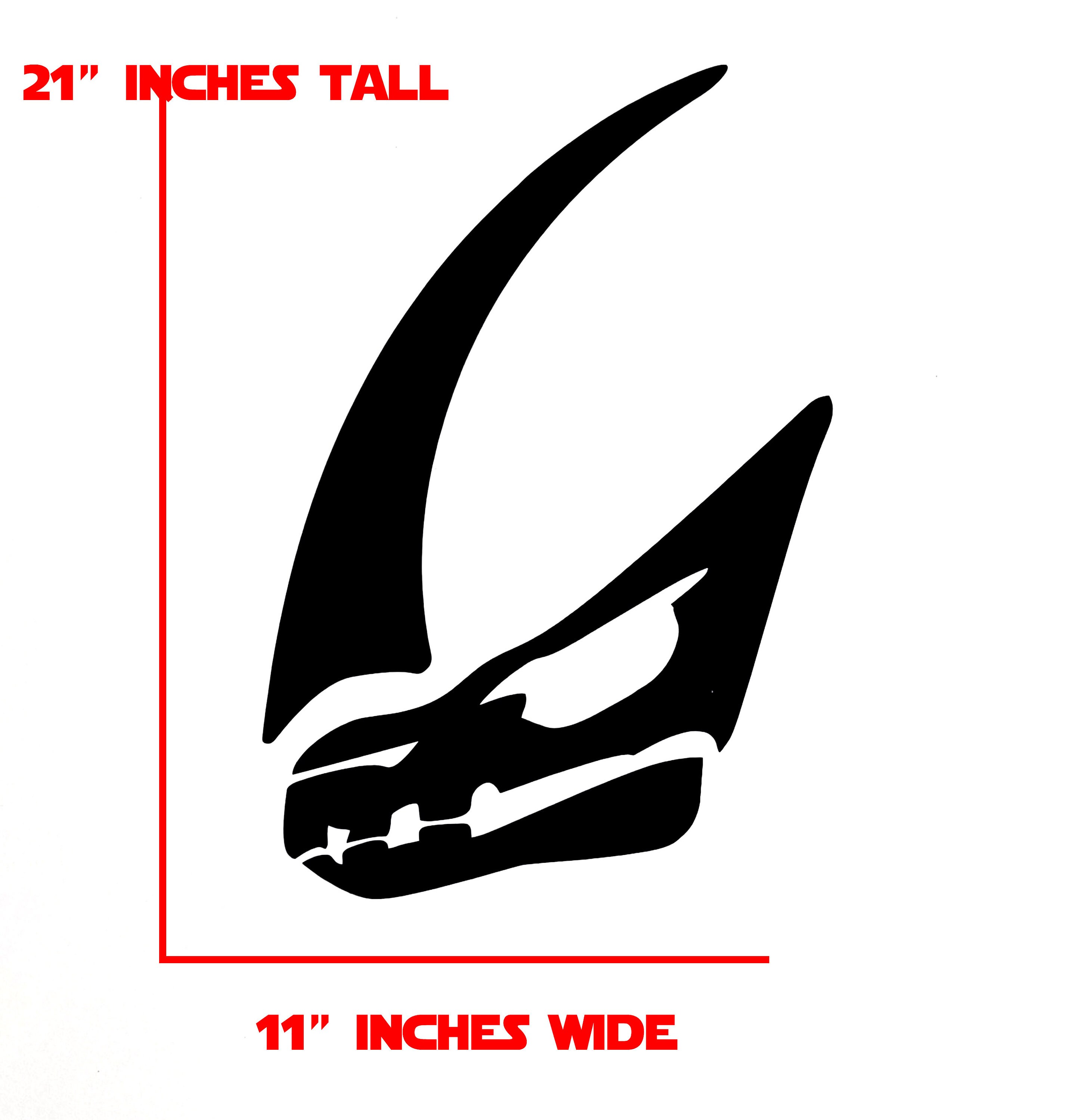 Mud Horn Mudhorn Signet Industrial, Exterior Grade Extra Large Vinyl ...