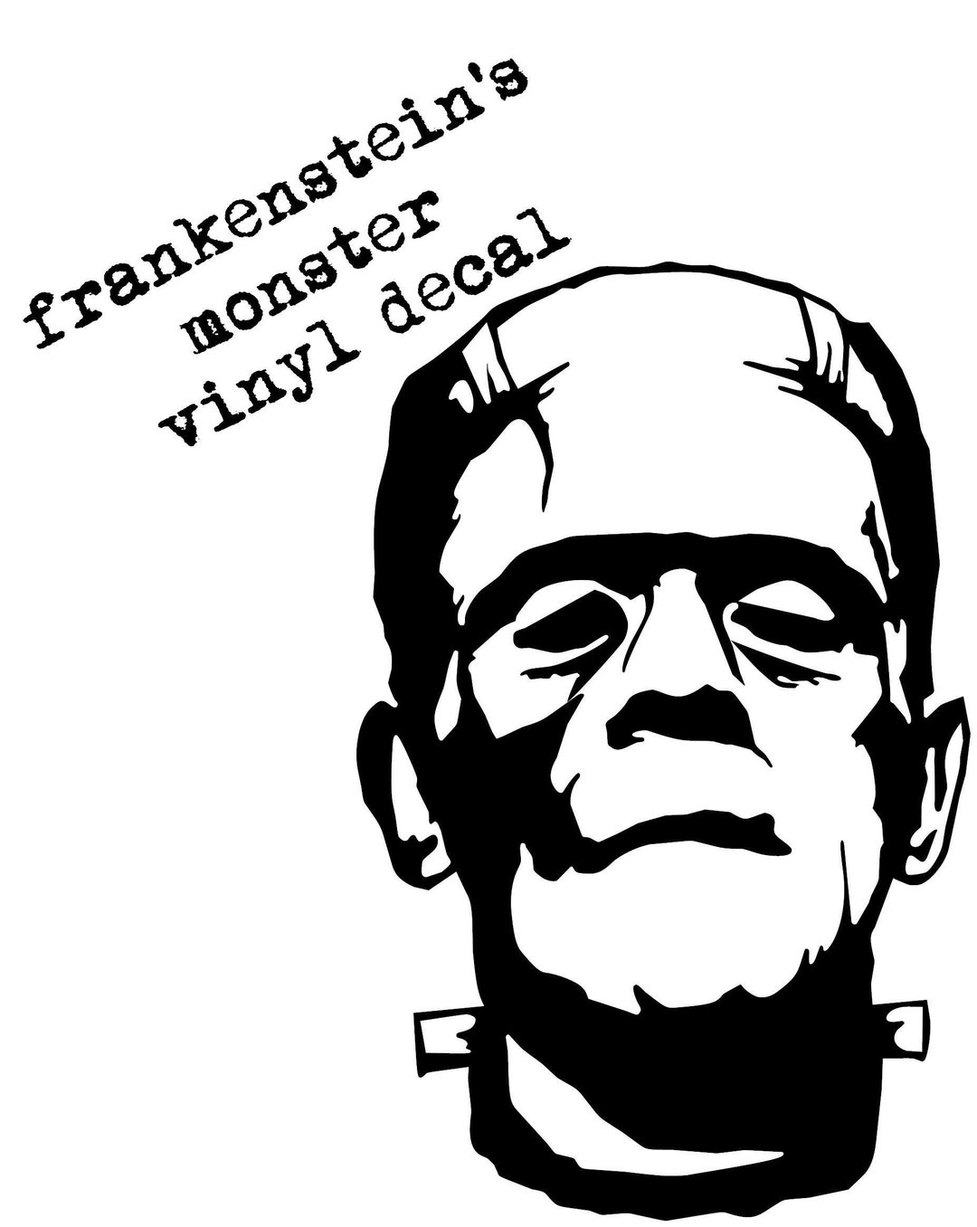 The Monster Decals Industrial, Exterior Professional Grade Vinyl Decal ...