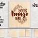 Wood Panel Mockup Template | Digital Download | Stock Photography ...