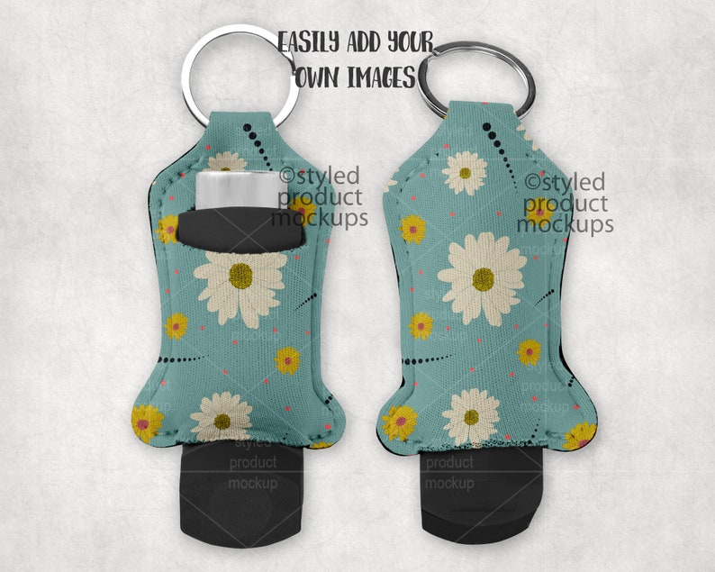 Dye Sublimation Asthma Inhaler Holder Mockup Add Your Own - Etsy