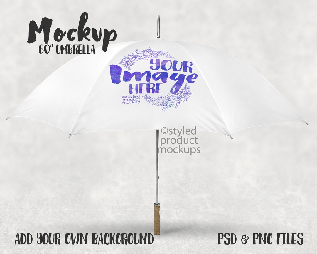 Dye Sublimation Umbrella Mockup | Add Your Own Image and Background - Etsy