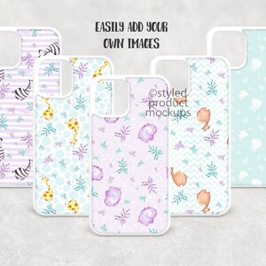 Dye Sublimation Phone 13 Pro Max Case Set Mockup | Add Your Own Image ...