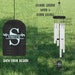 Wind Chime With Laser Etch Wood Hanger Mockup | Add Your Own Image and ...
