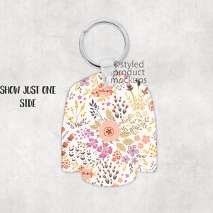 Dye Sublimation Hockey Jersey Keychain Mockup | Add Your Own Image and ...