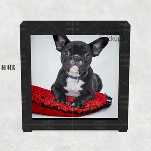 Dye Sublimation Shadow Bank Box Mockup | Add Your Own Image and ...