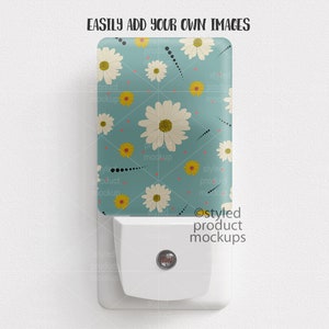 Dye Sublimation Acrylic Rectangle Night Light Mockup | Round Nighlight ...