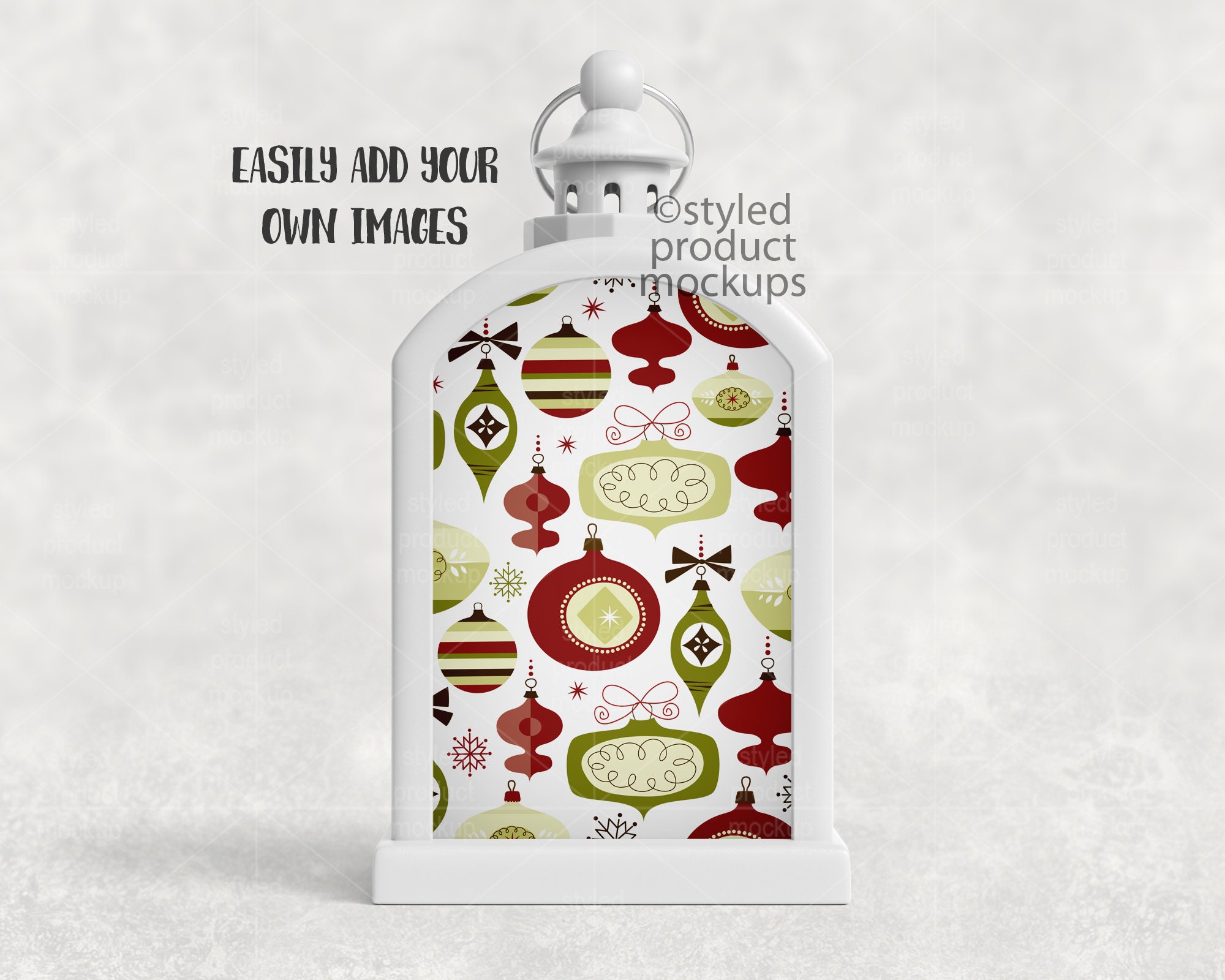 Sublimation Lantern Mockup | Sublimation LED Lantern Mockup | Add Your ...