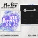 Black Backed Square Pinback Button Mockup Add Your Own Image - Etsy