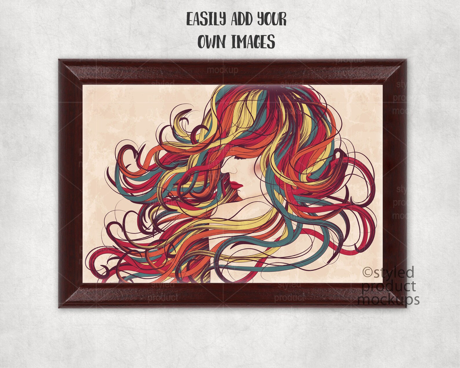 Dye Sublimation 5x7 MDF Plaque Mockup Add Your Own Image and - Etsy