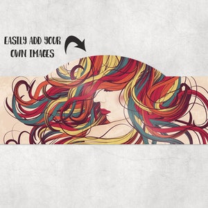 Display Shaped Sign Template Mockup | Add Your Own Image and Background ...