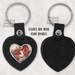 Dye Sublimation Heart Shaped Leather Keychain Mockup Template - Etsy