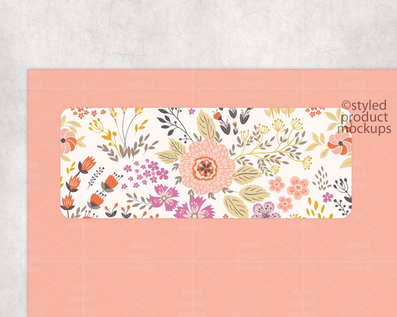 Letter Envelope Mailing Label Mockup | Add Your Own Image and ...