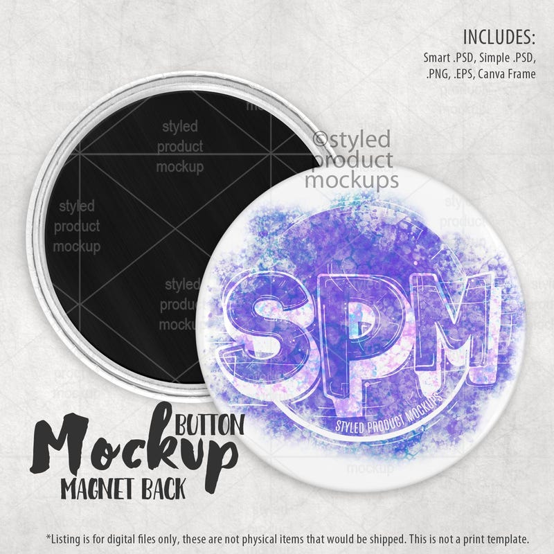 Fridge Magnets Circle - Etsy UK