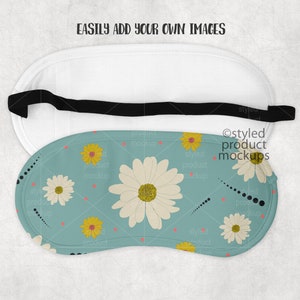 Dye Sublimation Eye Mask Mockup | Add Your Own Image and Background - Etsy
