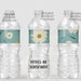 Water Bottle Label Full Wrap View Template Mockup Add Your - Etsy