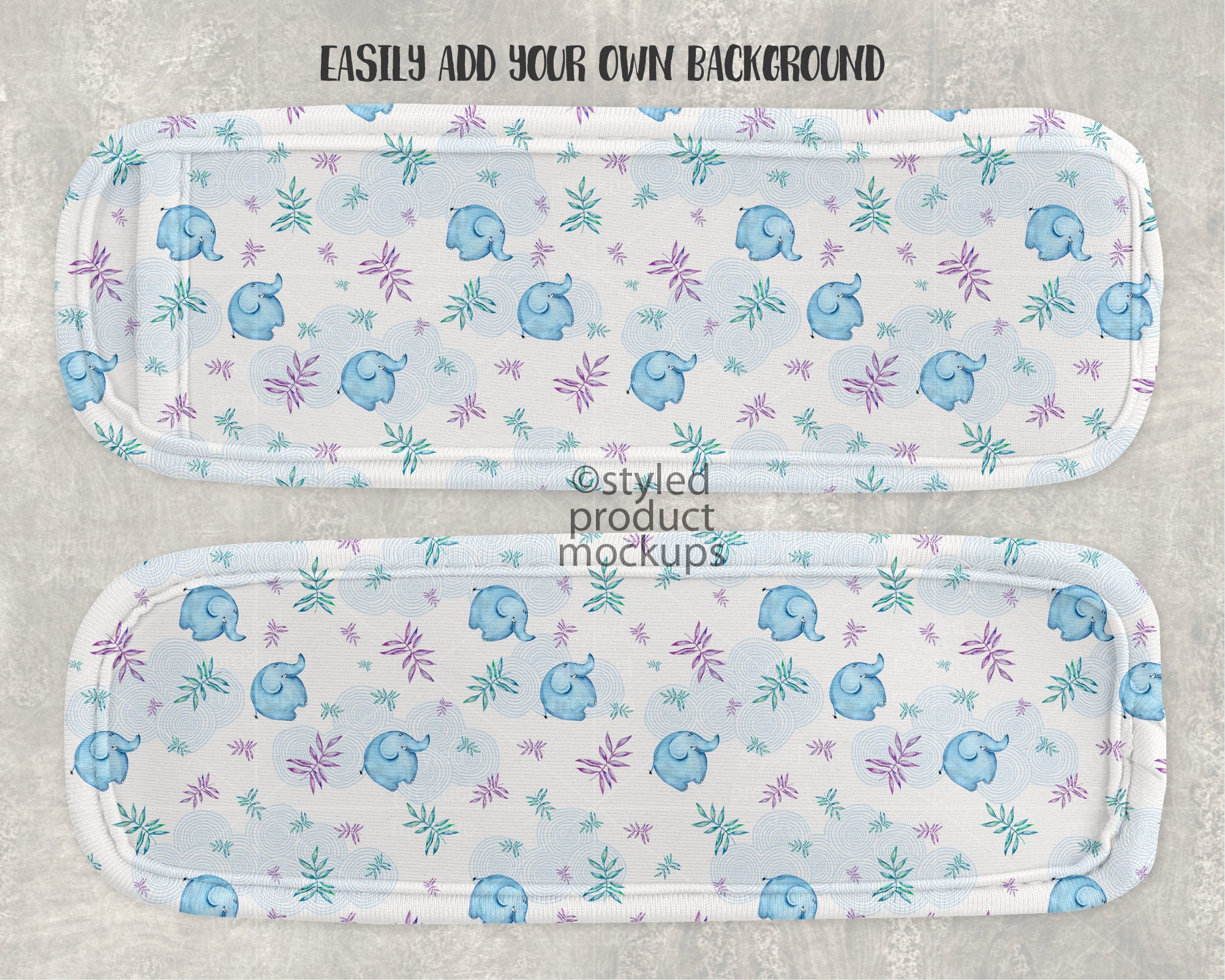 Ice pop sleeve Mockup template Add your own image and | Etsy