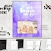 Three Panel Party Backdrop Trio Display Mockup | Add Your Own Image and ...