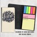 Dye Sublimation Sticky Note Holder Wallet Case Mockup | Add Your Own ...