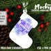 Dye Sublimation Stocking Shaped Ornament Mockup Add Your Own - Etsy