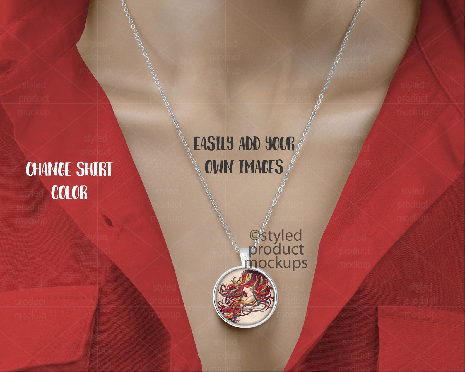 Dye Sublimation round smooth metal pendant with resin coat on | Etsy