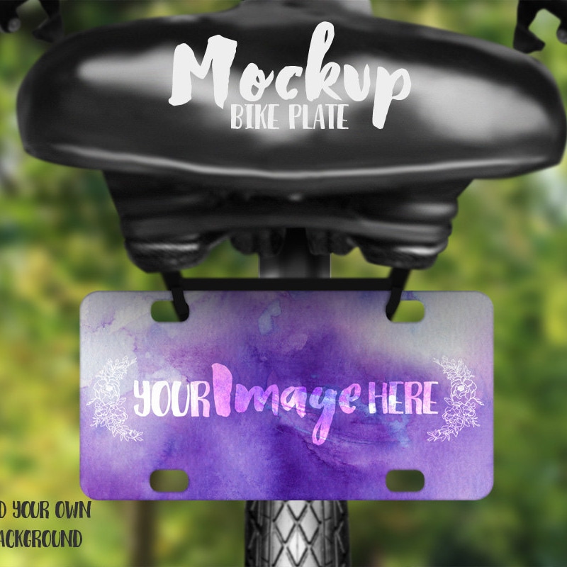 Bike License Plate - Etsy