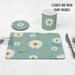 Dye Sublimation Table Set With Placemat, Coaster and Mug Mockup | Add ...
