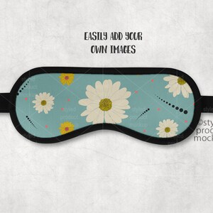 Dye Sublimation Eye Mask Mockup | Add Your Own Image and Background - Etsy