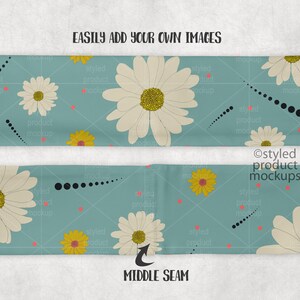 Dye Sublimation Basic Headband Mockup Add Your Own Image and Background ...