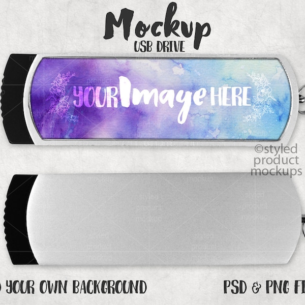 Usb Flash Drive Template - Etsy