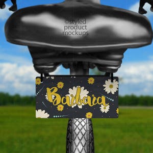 Bike License Plate Mockup | Dye Sublimation (PSD & PNG) - Etsy