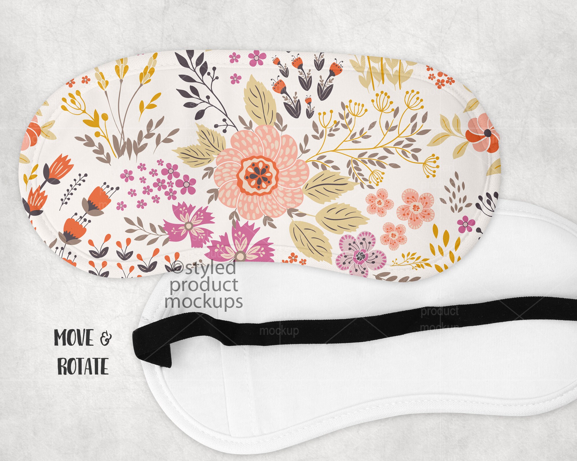 Dye Sublimation Eye Mask Mockup Add Your Own Image and - Etsy UK