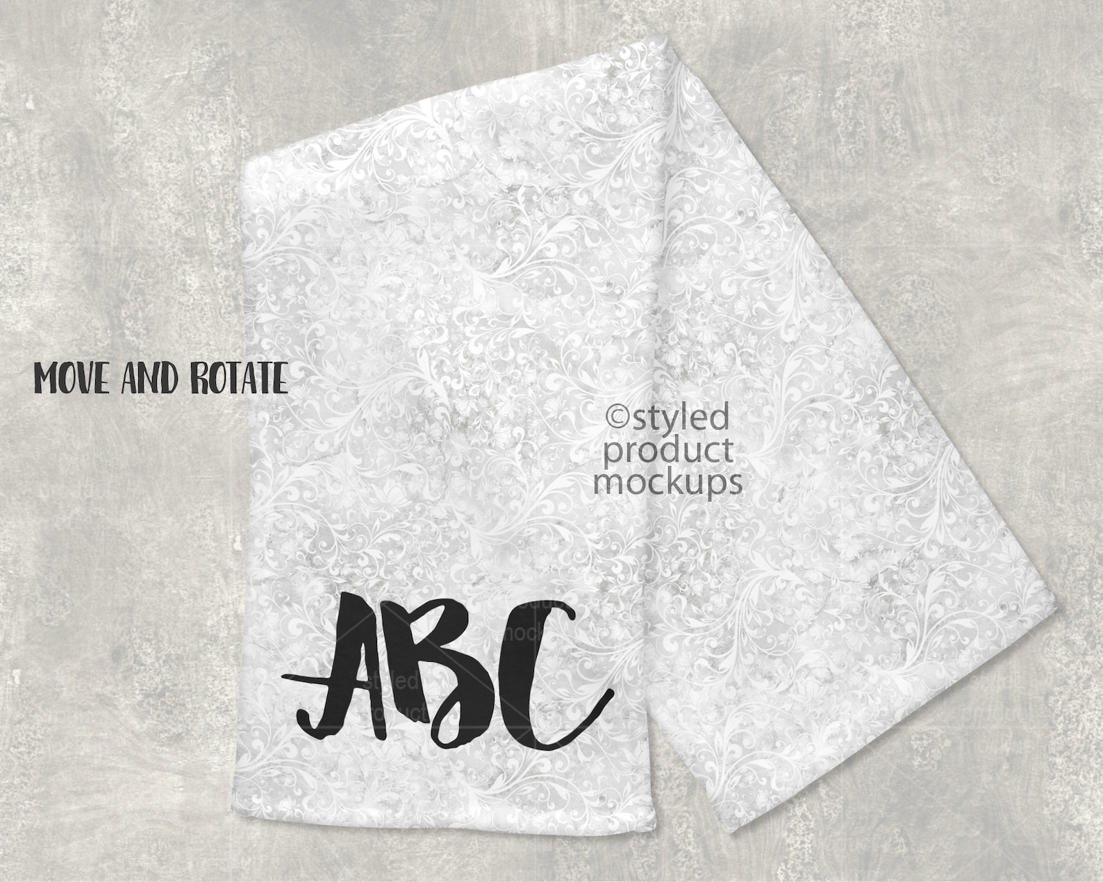Dye Sublimation Fleece Scarf Mockup Add Your Own Image and - Etsy