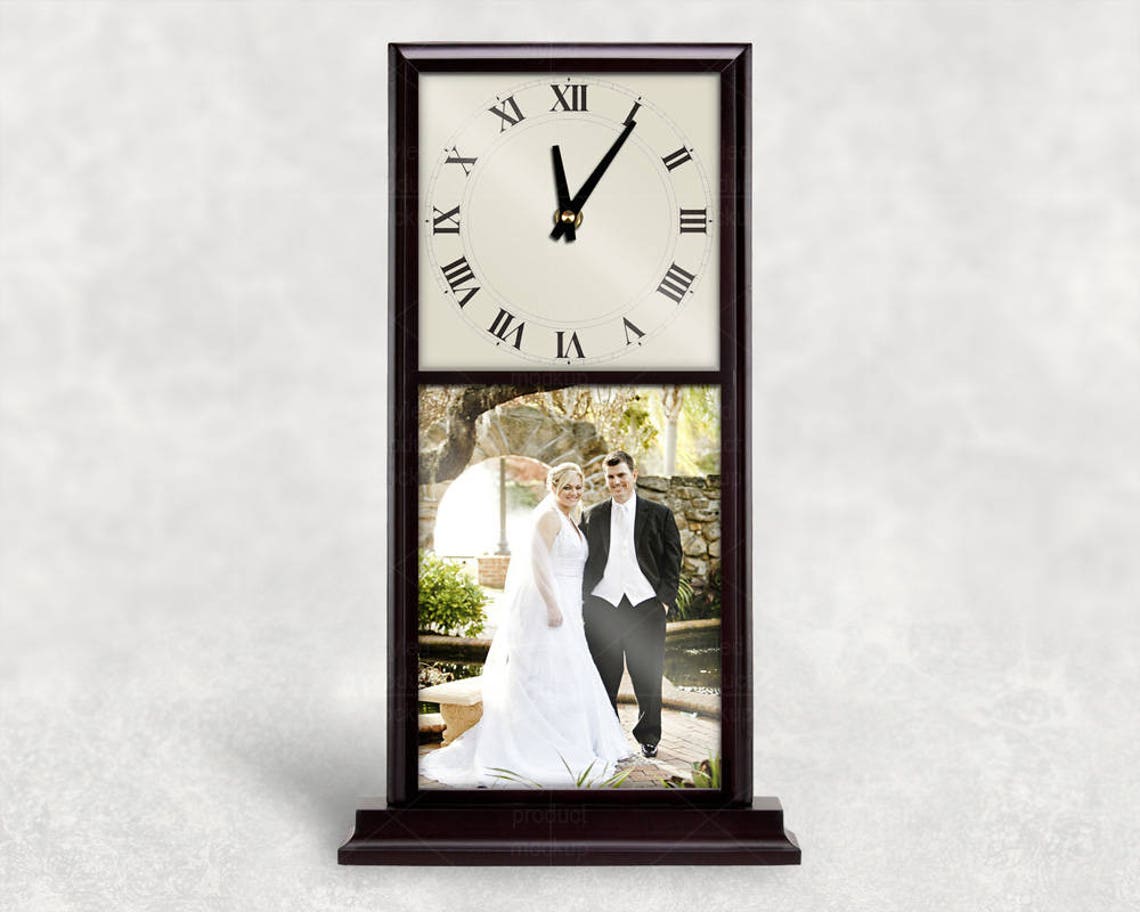 Sublimation Mantle Clock Template Mockup Add Your Own Image - Etsy