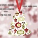 Dye Sublimation Tree Shaped Aluminum Christmas Ornament Mockup | Add ...