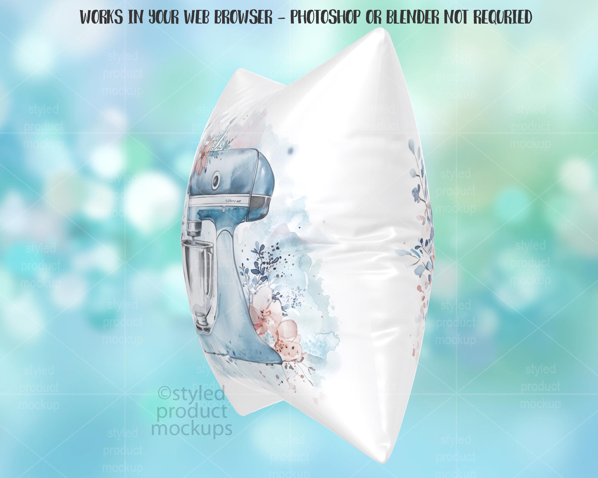 Animated Pillow Video Mockup | Rotating Cushion Clip - Etsy