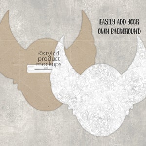 Dye Sublimation Angel Wing Memorial Pin Mockup | Add Your Own Image and ...