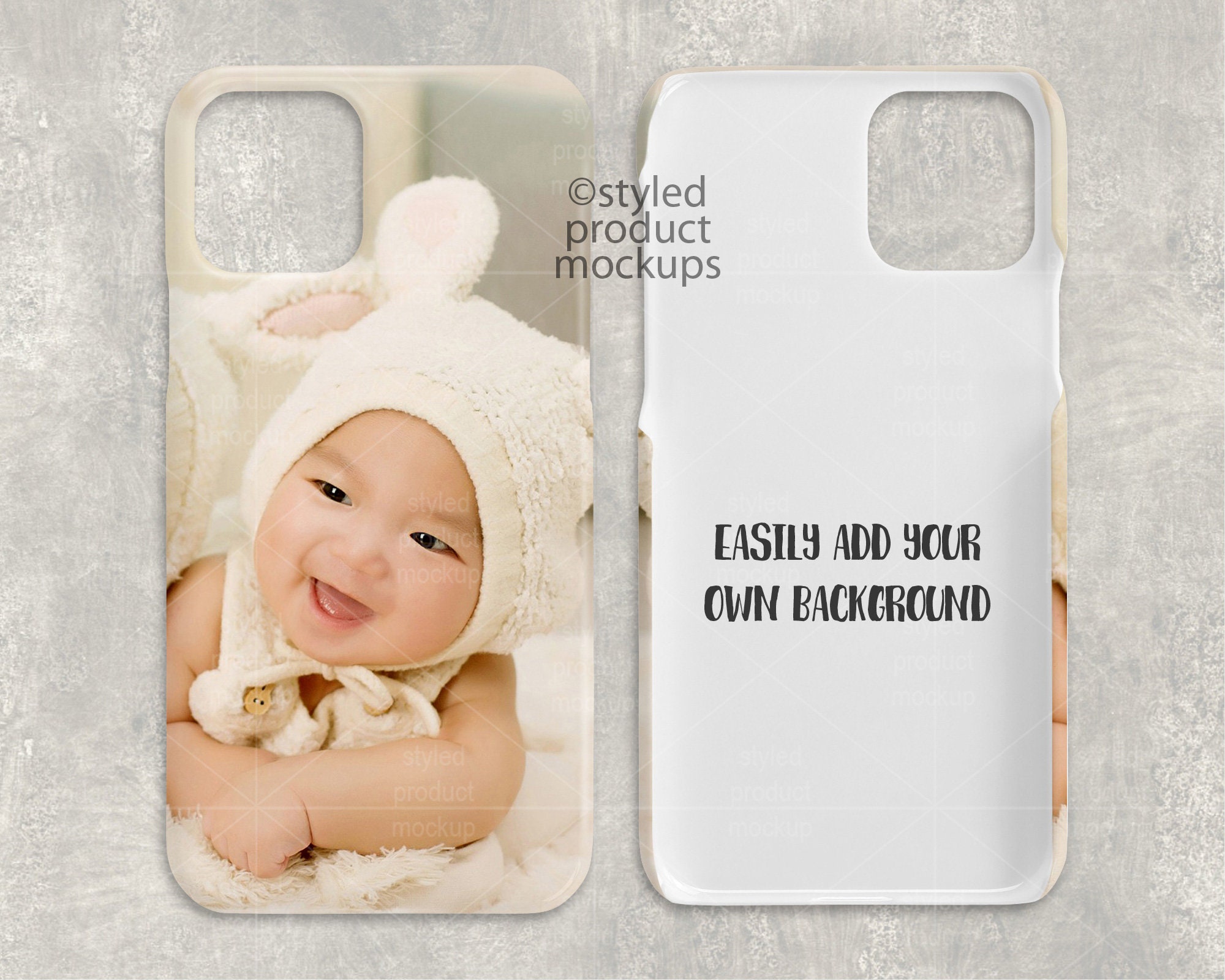 Dye Sublimation 3D Phone 11 Phone Case Mockup Add Your Own | Etsy