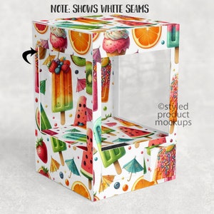 Party Favor Claw Machine Gift Box Mockup 11x17 | Add Your Own Image and ...