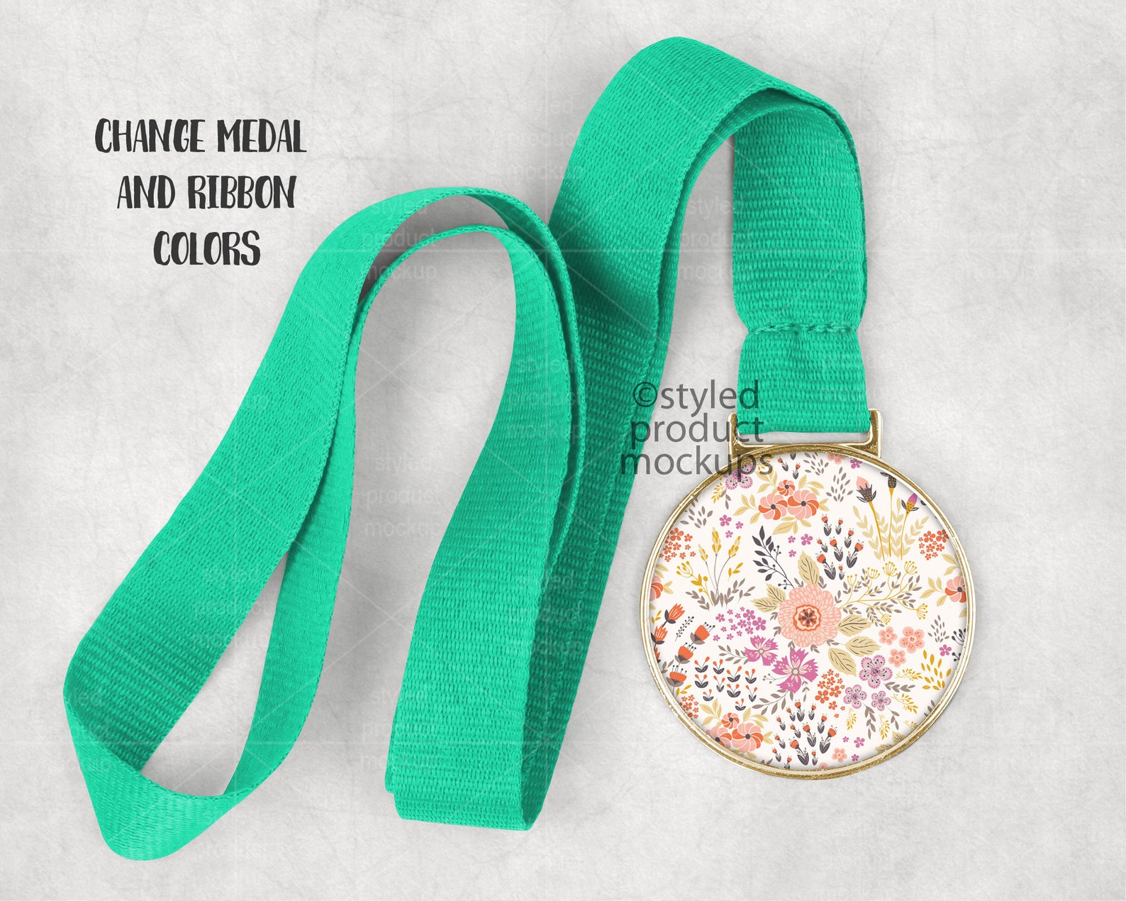 Dye Sublimation Award Medal Mockup Add Your Own Image and | Etsy