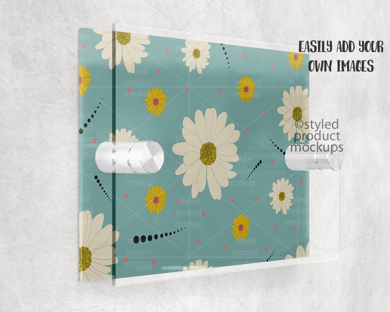 Dye Sublimation House Number Sign With Standoffs and Clear | Etsy