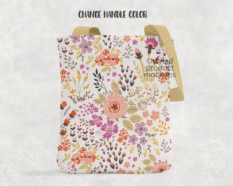 Dye Sublimation Linen Tote Bag Mockup Add Your Own Image and - Etsy