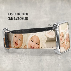 Dye Sublimation Smart Watch Band Mockup | Add Your Own Image and ...