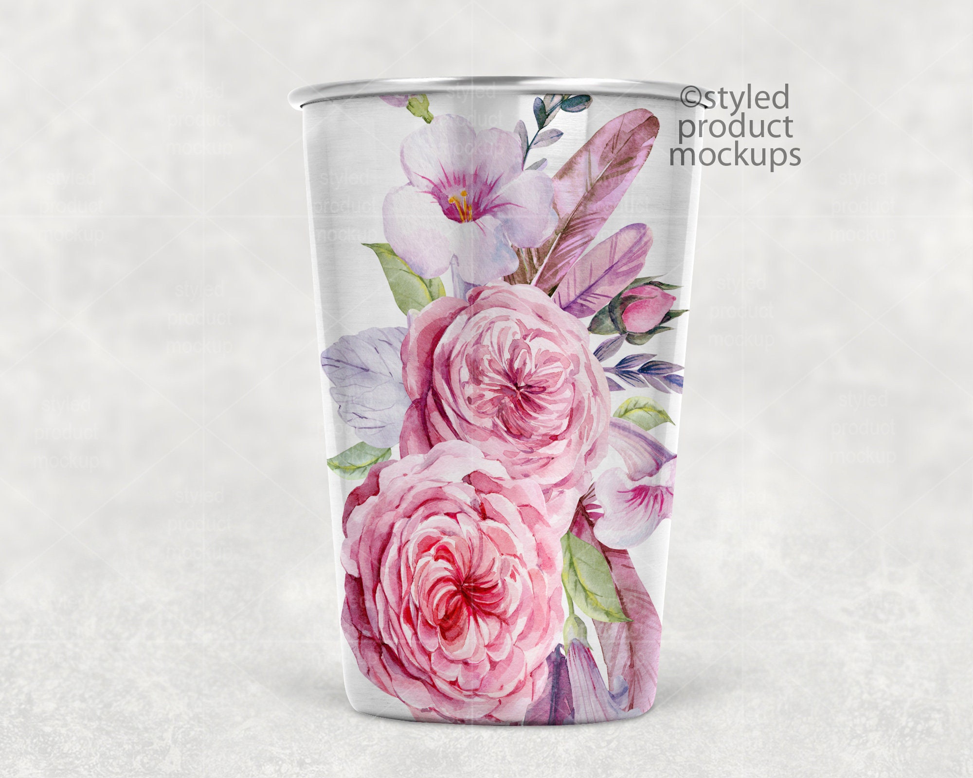 Dye Sublimation 17 Oz Stainless Steel Beer Pint Tumbler Mockup - Etsy