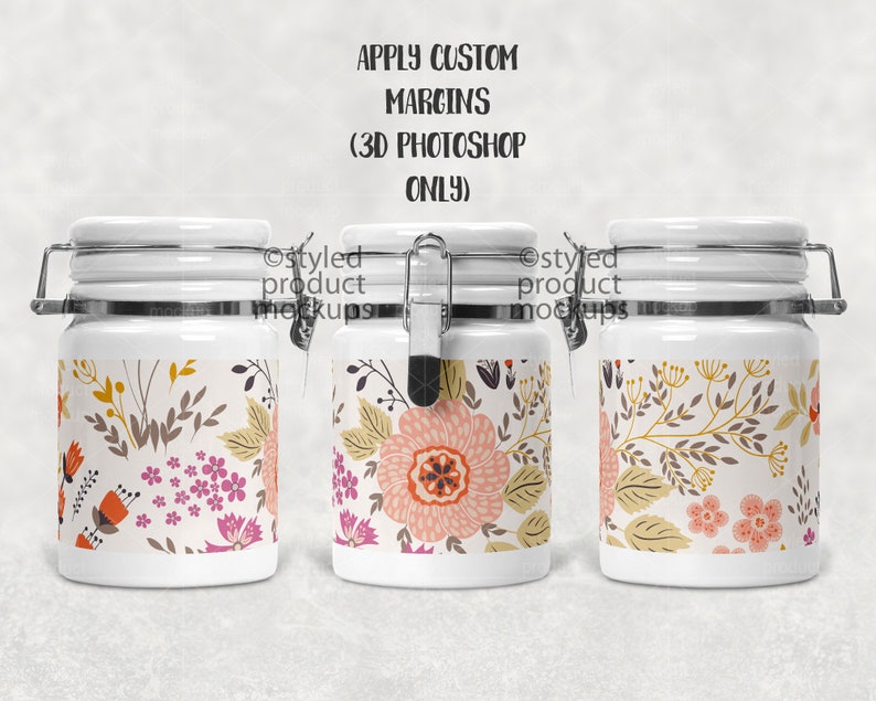 Ceramic Canister Mockup | Sublimation (digital Download) - Etsy