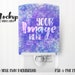 Dye Sublimation Night Light Mockup Template | Add Your Own Image and ...