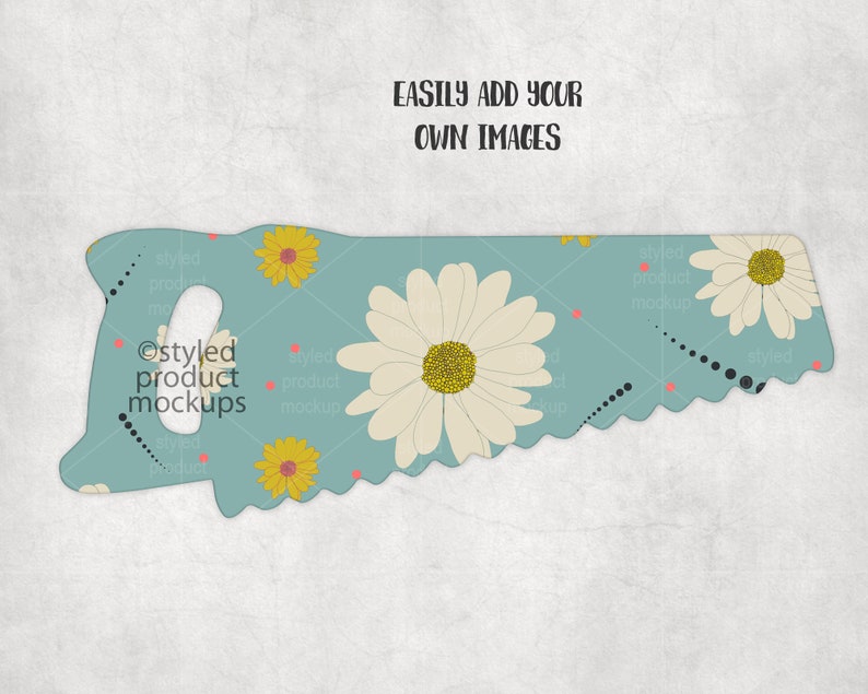 Dye Sublimation Hand Saw Shaped Sign Mockup Add Your Own - Etsy