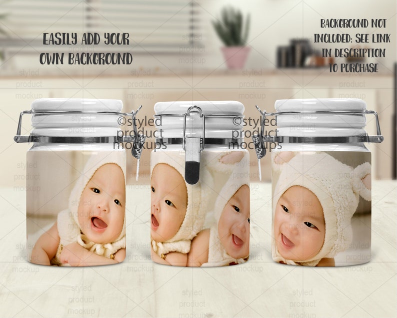 Ceramic Canister Mockup | Sublimation (digital Download) - Etsy
